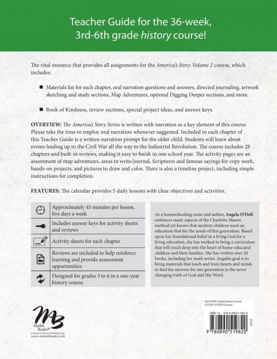 America's Story 2: From the Civil War to the Industrial Revolution (Te ...